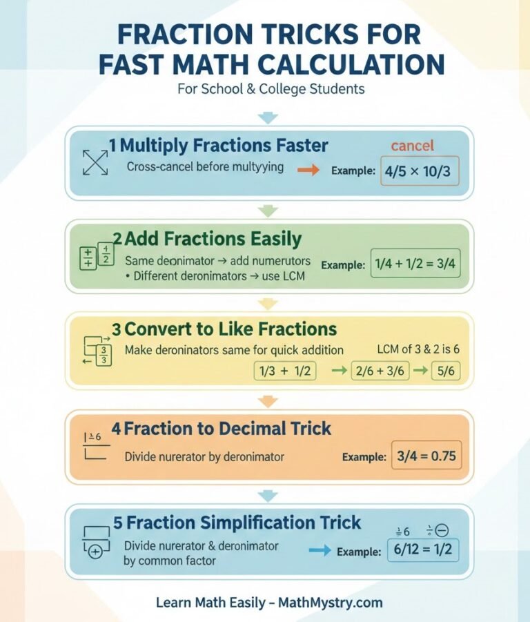 Math Infographics for Students (Free Visual Learning) - mathmystry.com